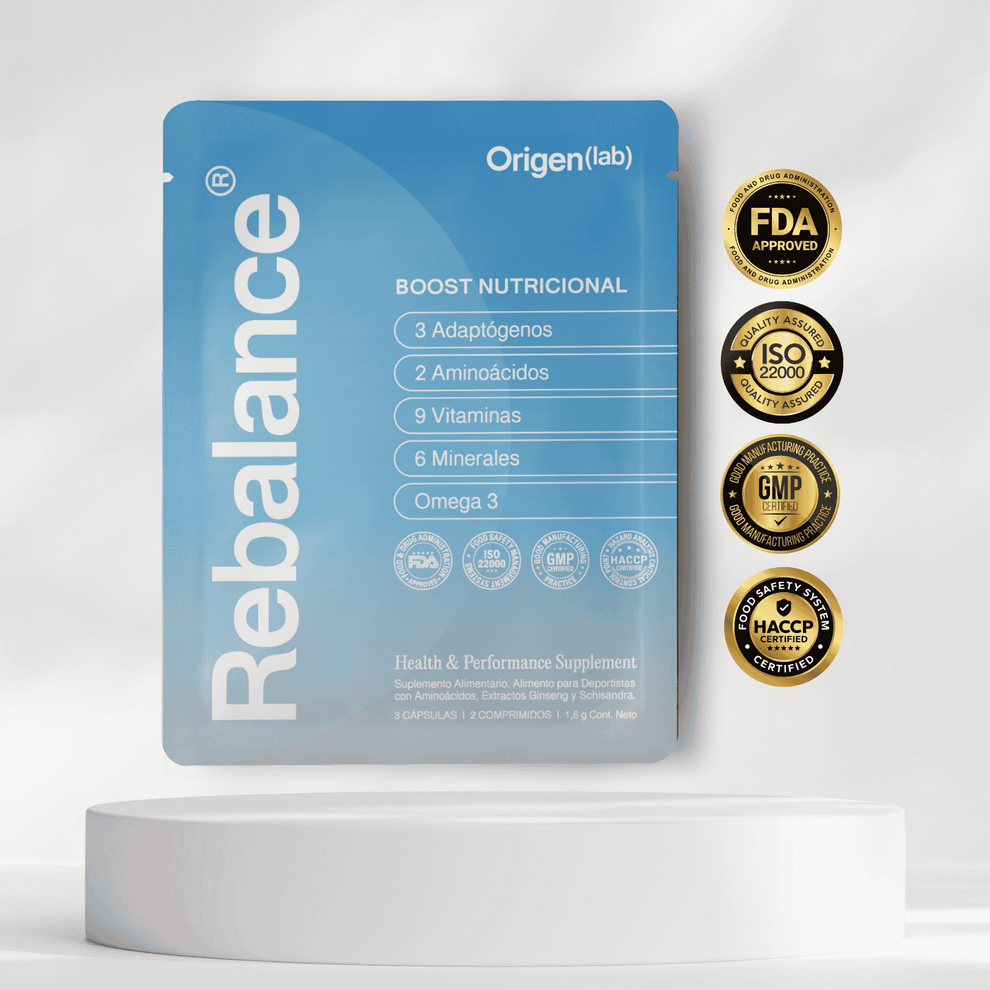 Rebalance® | Boost Nutricional todo en uno | Suplemento 100% Natural